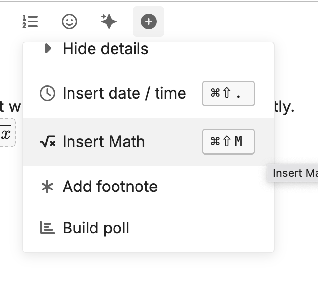 How do I enter groovy, typeset mathematics into Discourse? - Meta ...