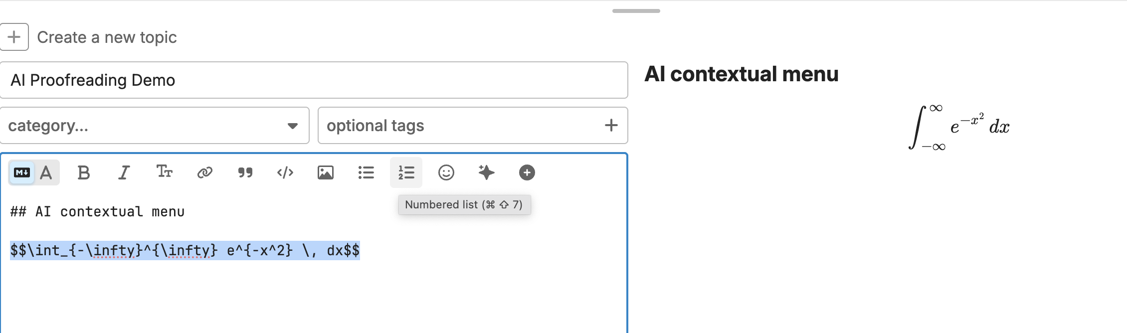 How do I enter groovy, typeset mathematics into Discourse? - Meta ...